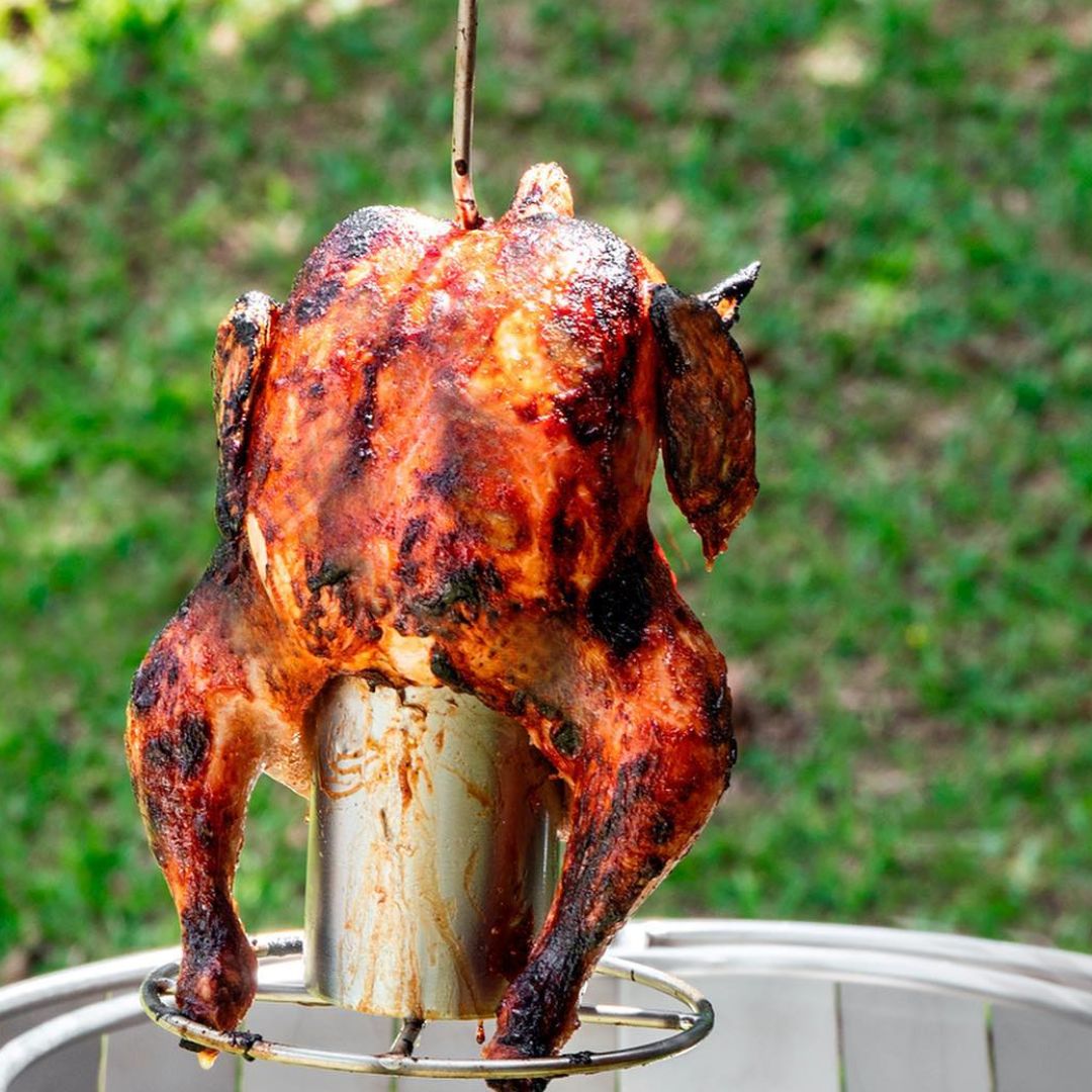Drunken Chicken Roaster – J Barrel Smoker